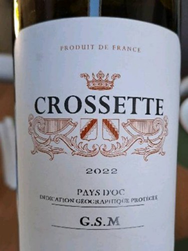 Crossette GSM | Vivino US