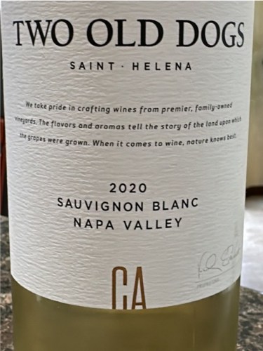 Two Old Dogs Sauvignon Blanc | Vivino English