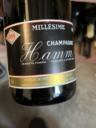 Emile Hamm & Fils Millésime Champagne | Vivino US