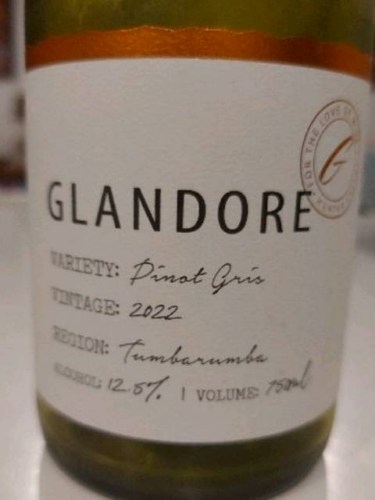 Glandore Estate Pinot Gris | Vivino Australia