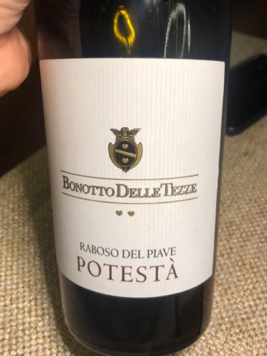 2016 Bonotto delle Tezze Potestà Raboso del Piave | Vivino US