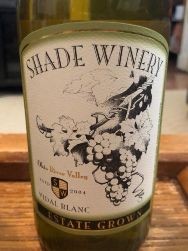 Shade winery Estate Grown Vidal Blanc | Vivino US