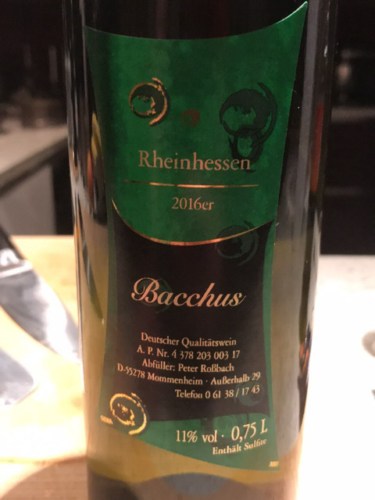 Peter Roßbach Bacchus | Vivino US