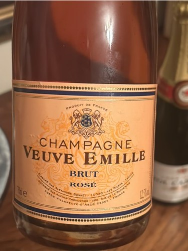 Veuve Emille Brut Rosé Champagne | Vivino US
