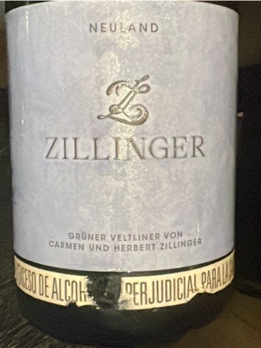 Herbert Zillinger Grüner Veltliner | Vivino English