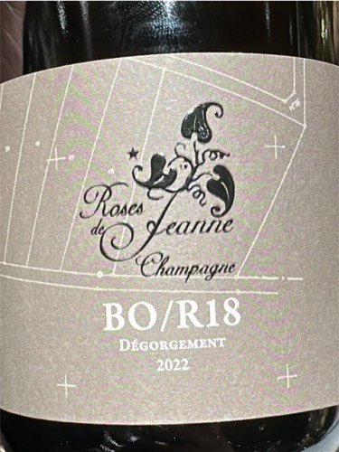Roses de Jeanne Bo/R18 Dégorgement Champagne | Vivino US