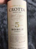 Familia Crotta Mistela d'Oro Años 5 Roble Añejo Sweet Liquor | Vivino