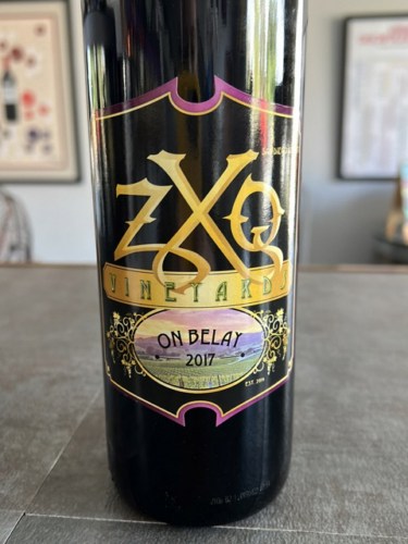ZXQ Vineyards On Belay | Vivino US