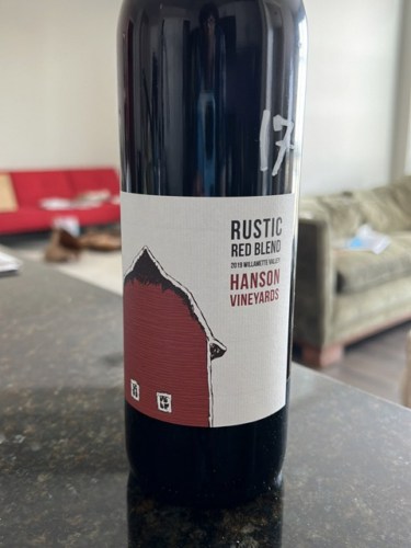 Hanson Rustic Red Blend | Vivino English