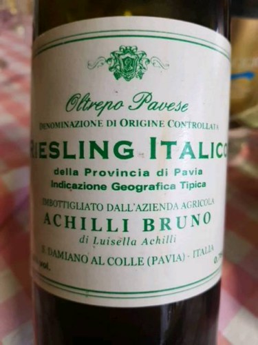 Achilli Bruno Riesling | Vivino US
