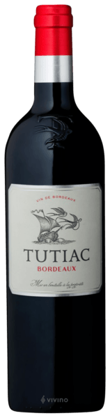 Les Vignerons de Tutiac Bordeaux Rouge | Vivino US