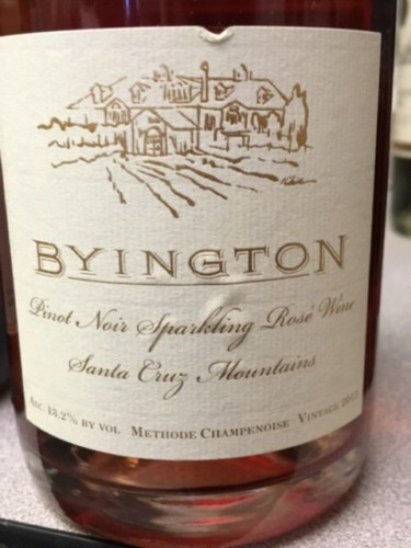 Byington Vineyard and Winery Pinot Noir Sparkling Rosè | Vivino US
