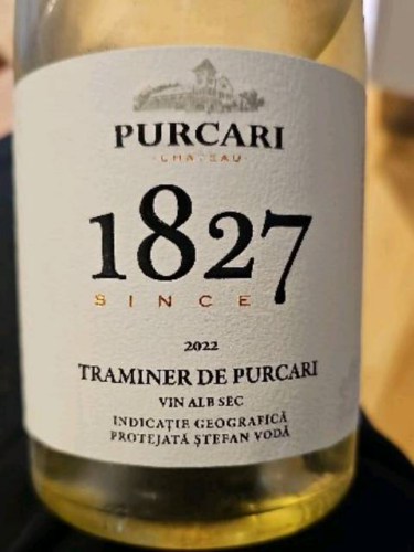 Chateau Purcari 1827 Traminer de Purcari | Vivino US