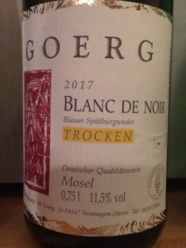 M. Goerg Blanc de Noir Trocken | Vivino US