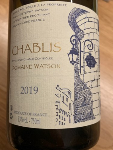 Domaine Watson Chablis | Vivino Français
