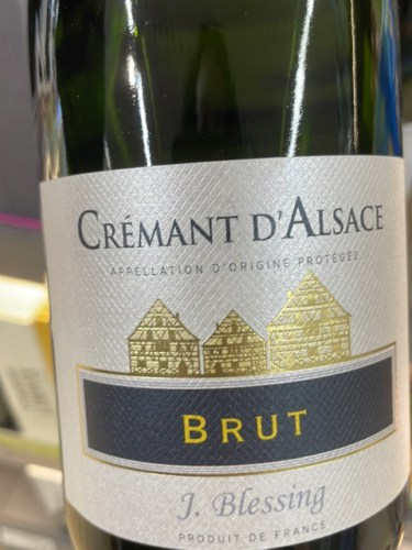 J. Blessing Crémant d'Alsace Brut | Vivino US