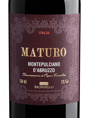 2019 Brondello Maturo Montepulciano d'Abruzzo | Vivino Brasil