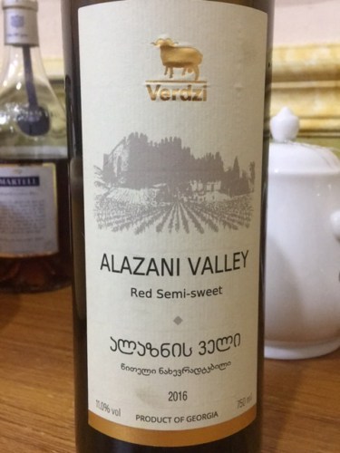 Verdzi Alazani Valley Red Semi-Sweet | Vivino US