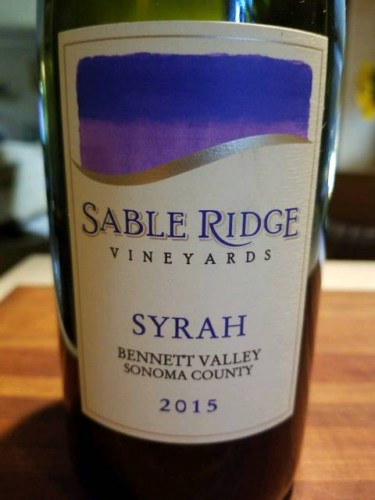 Sable Ridge Syrah | Vivino US