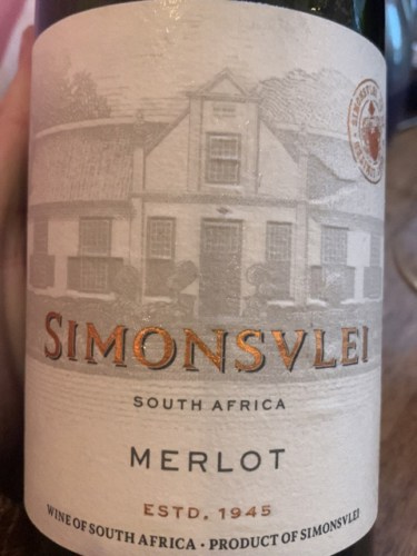 Simonsvlei Merlot | Vivino US
