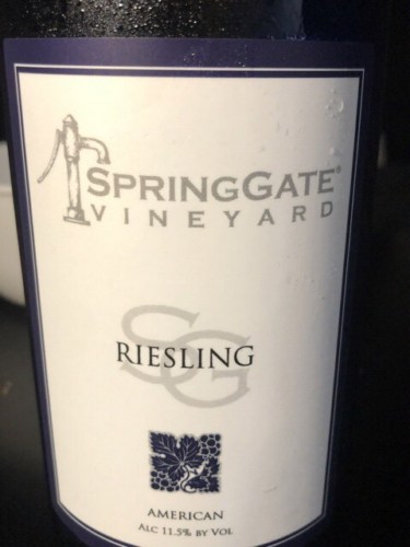 Spring Gate Riesling | Vivino US