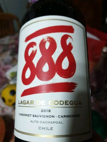 2018 Lagar de Codegua 888 Cabernet Sauvignon - Carmenère | Vivino English
