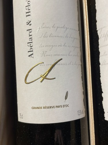 Abélard & Héloïse Grande Réserve Rouge | Vivino US