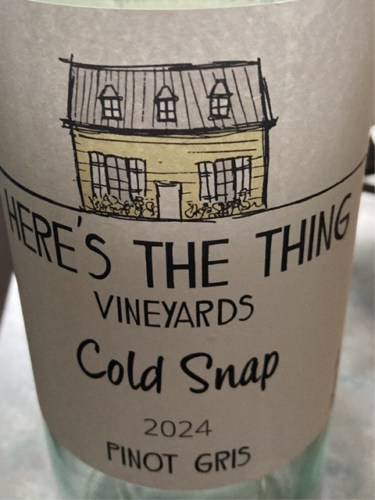 Here's The Thing Vineyards Cold Snap Pinot Gris | Vivino US