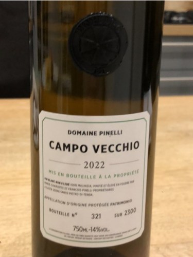 Domaine Pinelli Campo Vecchio Blanc | Vivino Australia