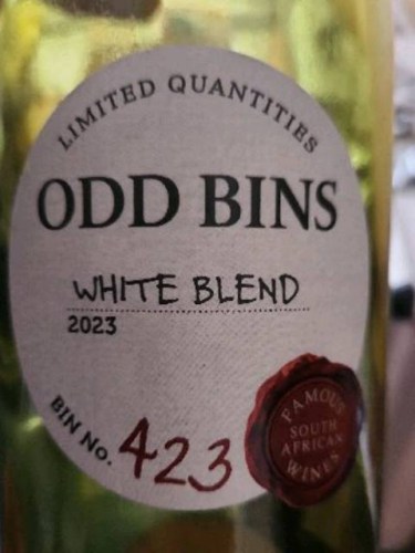 Odd Bins Bin No. 423 White Blend | Vivino US