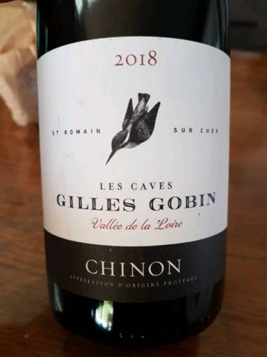2018 Les Caves Gilles Gobin Chinon | Vivino English