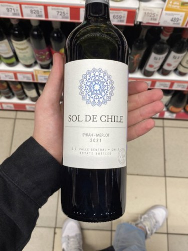 Sol de Chile Syrah - Merlot | Vivino Brasil