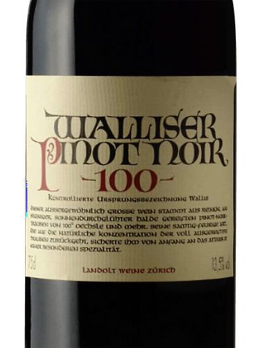 Landolt Weine Walliser Pinot Noir 100 | Vivino US
