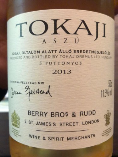 Berry Bros & Rudd Tokaji Aszú 5 Puttonyos | Vivino English