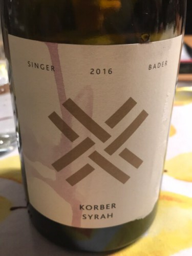 Singer Bader Korber Syrah | Vivino US