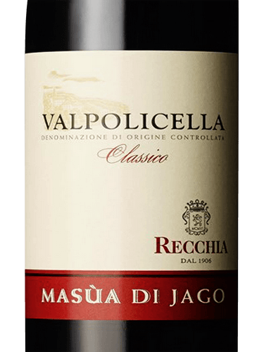 Recchia Masùa di Jago Valpolicella Classico | Vivino US