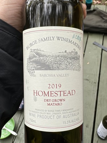 Burge Family Homestead Mataro | Vivino US