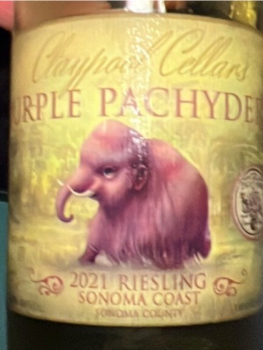 Claypool Cellars - Pachyderm Riesling | Vivino US
