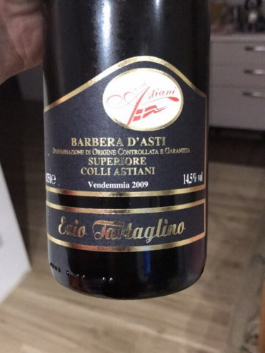 Ezio Tartaglino Colli Astiani Superiore Barbera D'Asti | Vivino US
