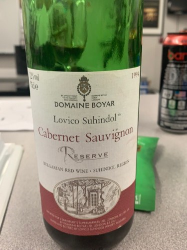 Domaine Boyar Lovico Suhindol Reserve Cabernet Sauvignon | Vivino