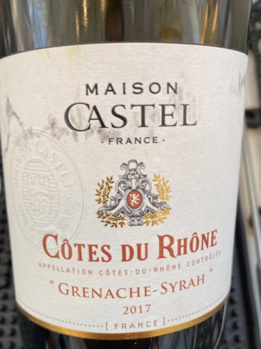 Maison Castel Côtes du Rhône Grenache - Syrah | Vivino
