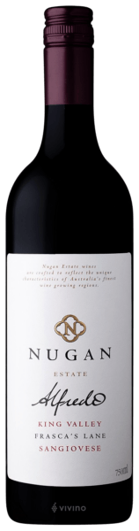 Nugan Alfredo Frasca's Lane Vineyard Sangiovese | Vivino 日本