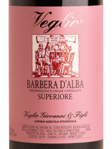 Veglio Giovanni & Figli Barbera d'Alba Superiore | Vivino US