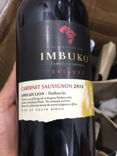 Imbuko Reserve Cabernet Sauvignon | Vivino US