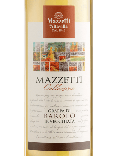 N.V. Mazzetti d'Altavilla Collezione Grappa di Barolo Invecchiata | Vivino Canada