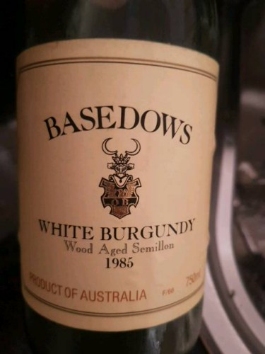 Basedows White Burgundy Wood Aged Sémillon | Vivino US