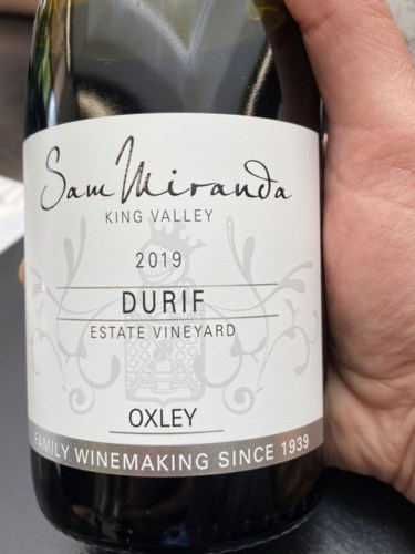 Sam Miranda Oxley Estate Vineyard Durif | Vivino US