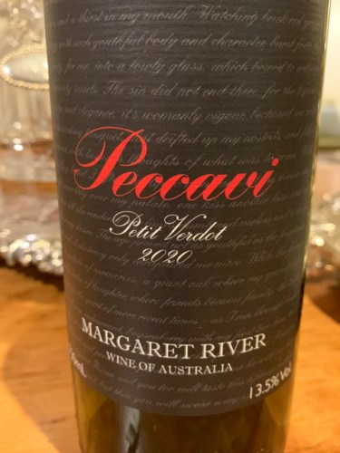 Peccavi Petit Verdot | Vivino English