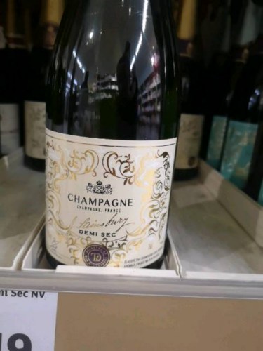 Sainsbury's Demi-Sec Champagne | Vivino Australia