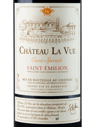 Château La Vue Cuvée Spéciale Saint-Émilion | Vivino US